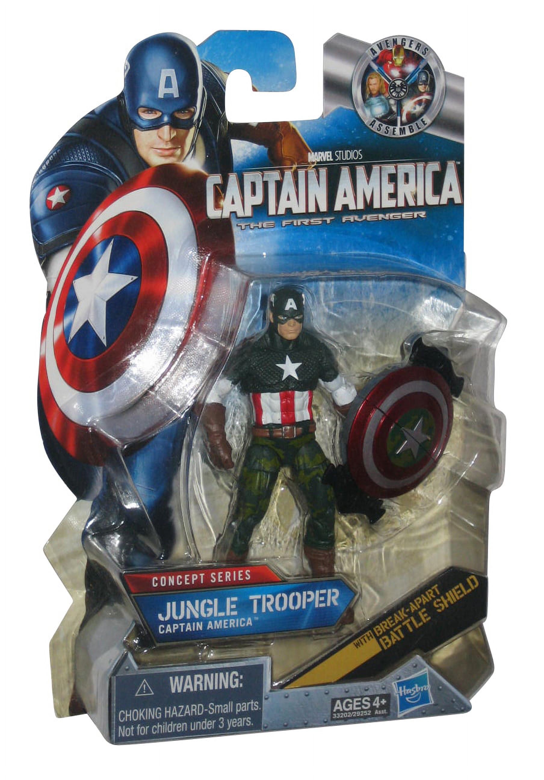 Marvel Comics Marvel Captain America Jungle Act Figure - Walmart.com