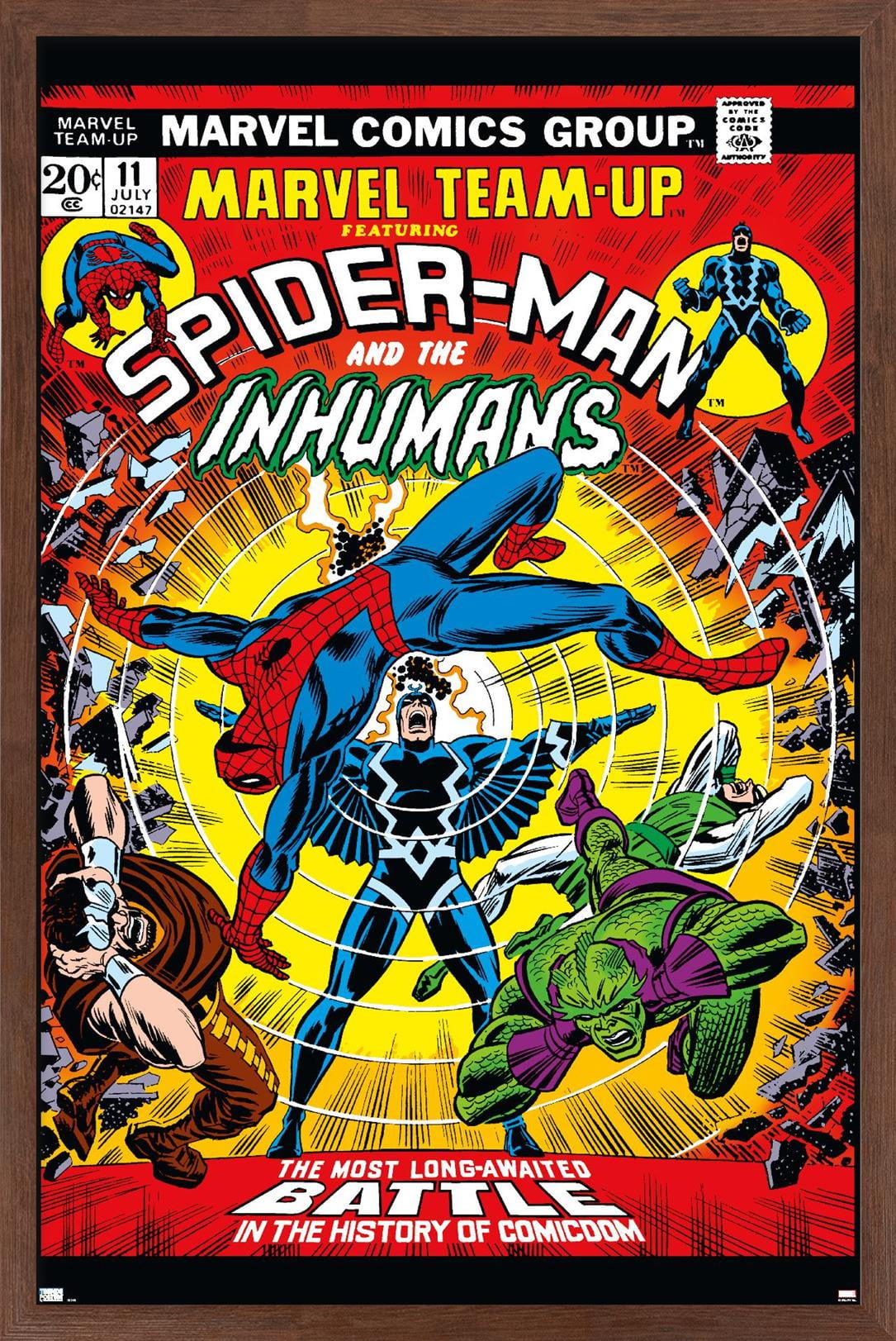 Marvel Comics - Marvel Team-Up #11 Wall Poster, 22.375" x 34" Framed ...