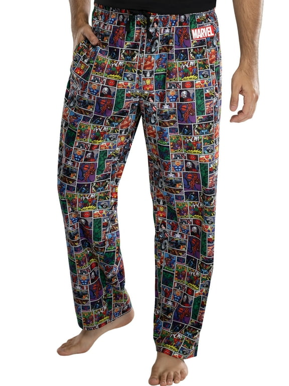 Marvel Comics Original Avengers Print Men's Sleepwear Sleep Pants Gift ...