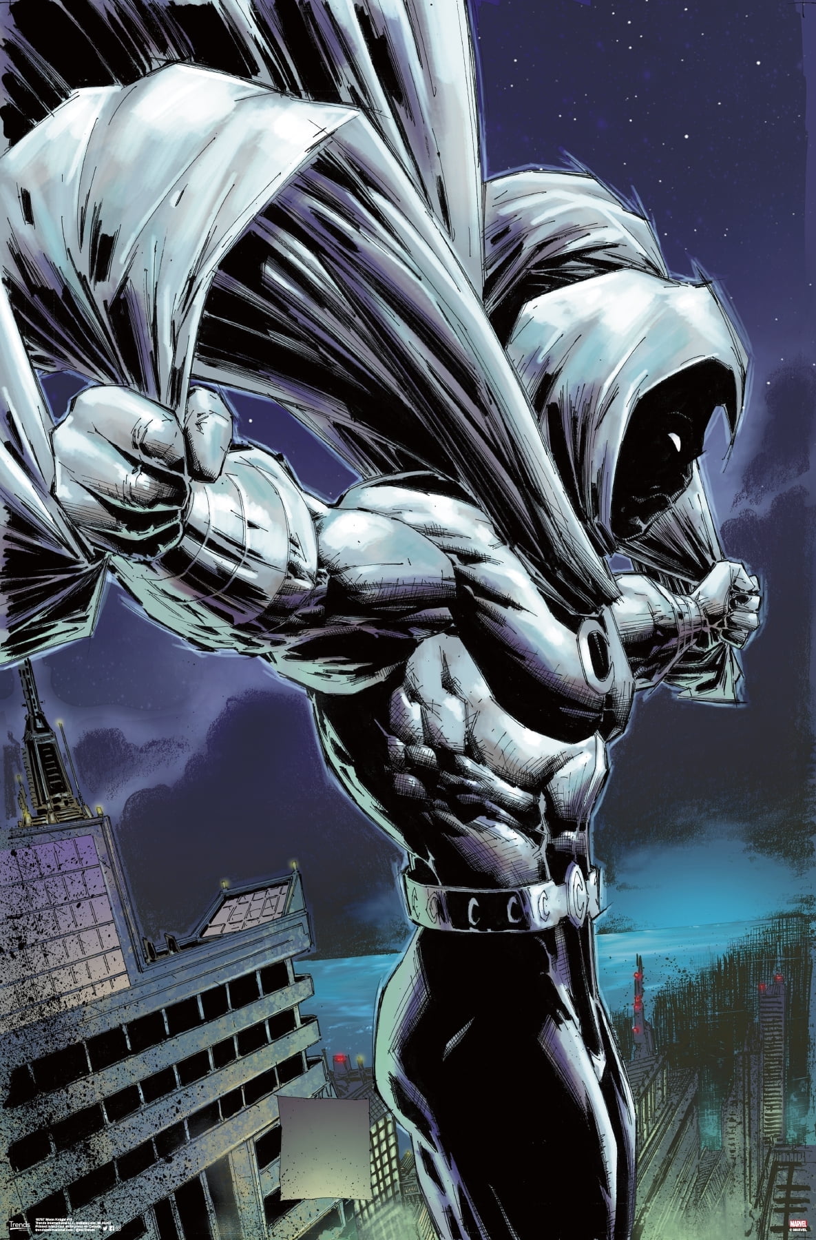 Marvel Comics - Moon Knight - Cover #10 Wall Poster, 22.375" x 34 ...