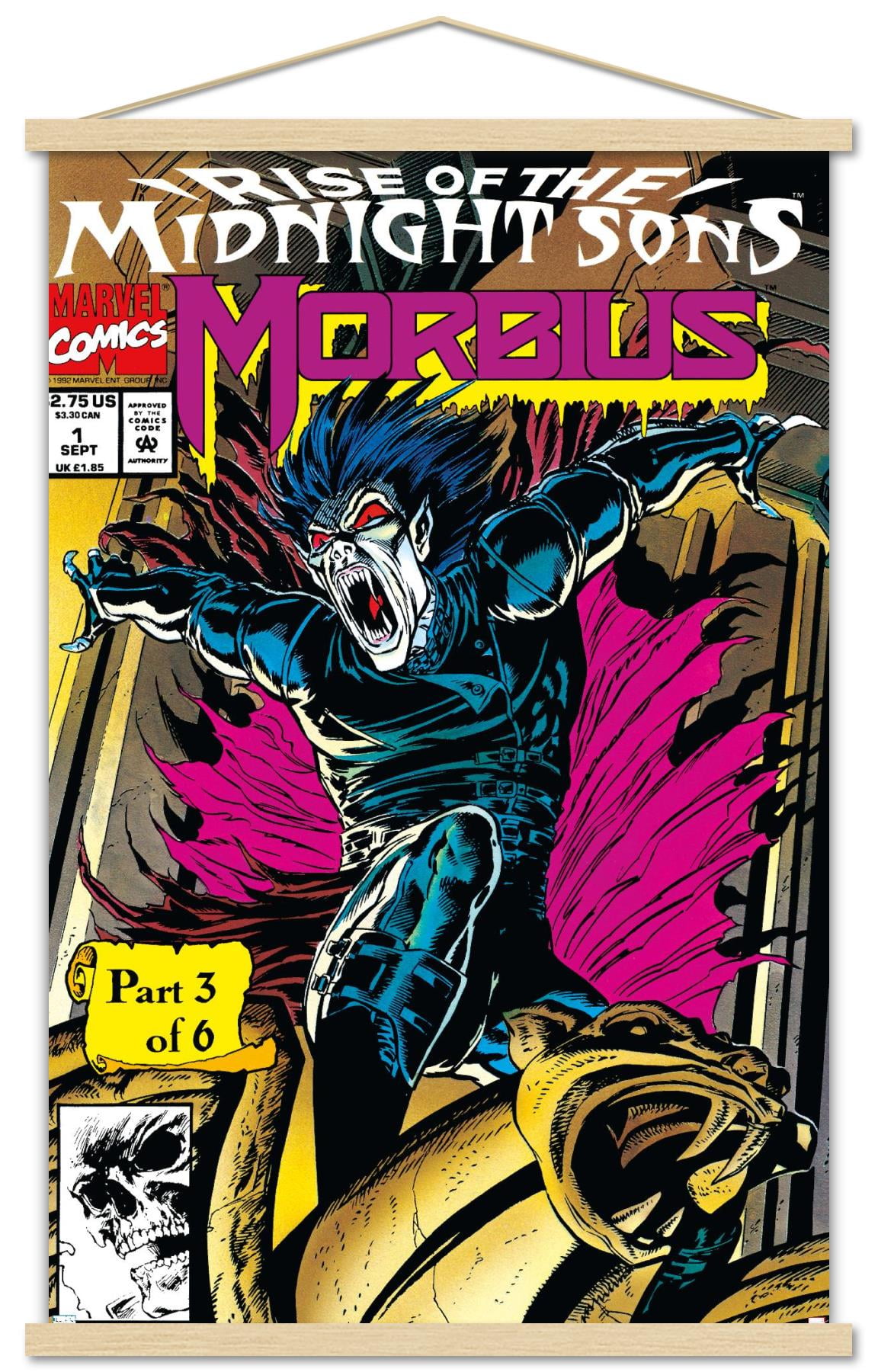 Marvel Comics - Morbius - Morbius #1 Wall Poster with Wooden Magnetic ...