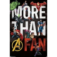 Marvel Comics - High-Quality, Multicolor The Marvel Lineup Wall Poster ...