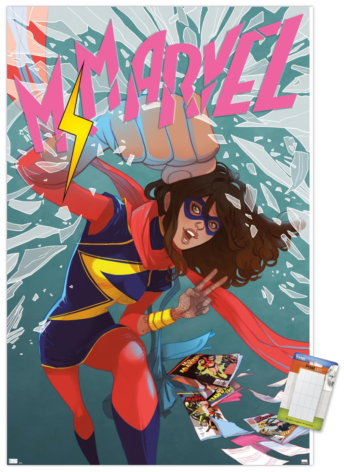 Marvel Comics - Ms. Marvel - Ms. Marvel #13 Wall Poster, 14.725" x 22. ...