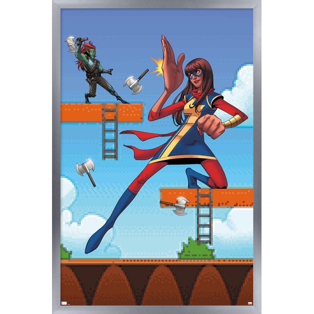 Marvel Comics - Ms. Marvel - Ms. Marvel #15 Wall Poster, 14.725" x 22. ...