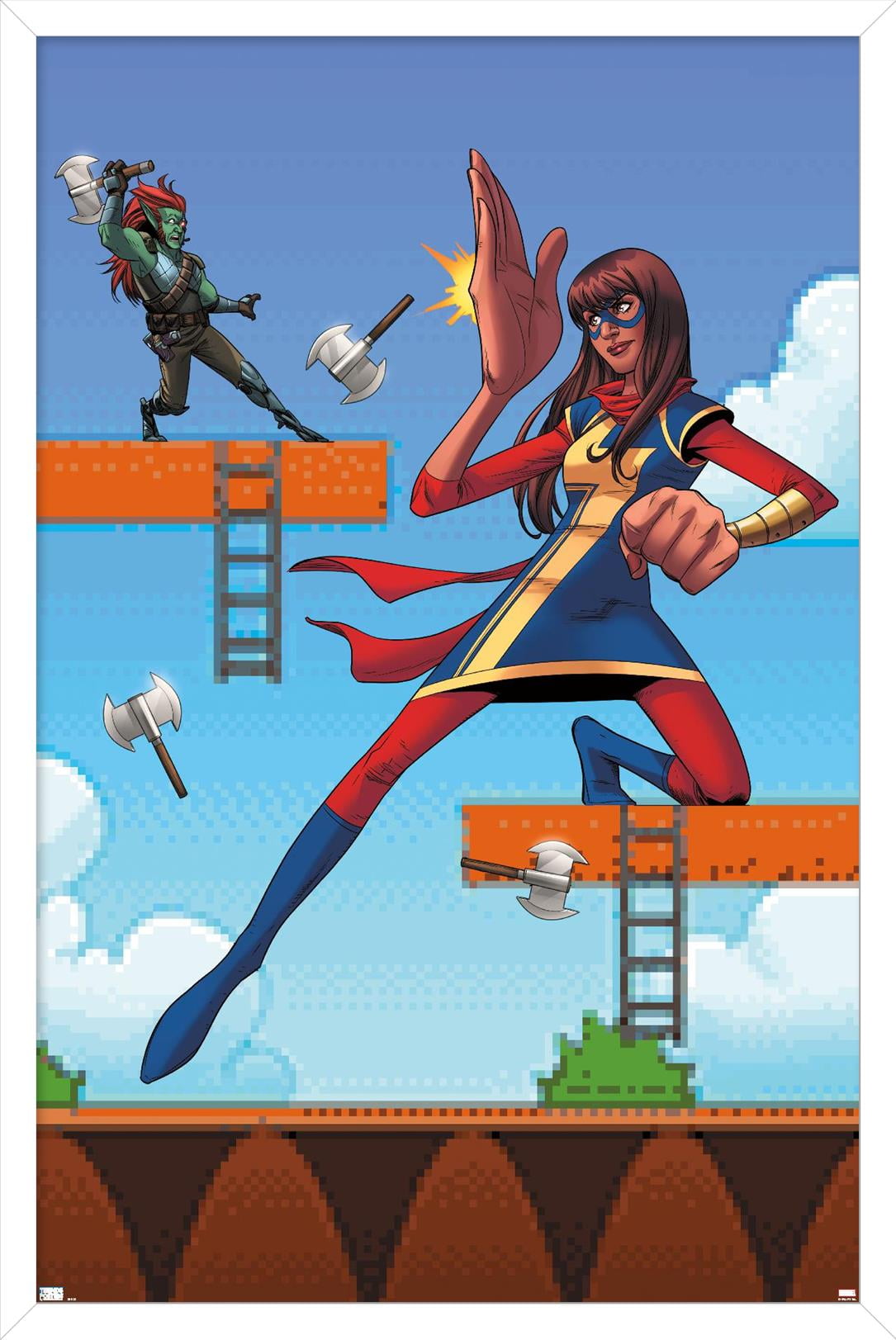Marvel Comics - Ms. Marvel - Ms. Marvel #15 Wall Poster, 14.725" x 22. ...
