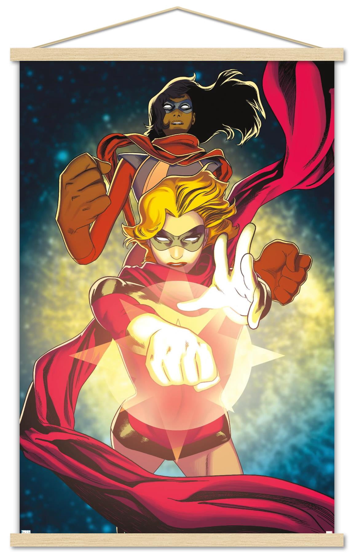 Marvel Comics - Ms. Marvel - Ms. Marvel & Ms. Marvel #1 Variant Wall ...