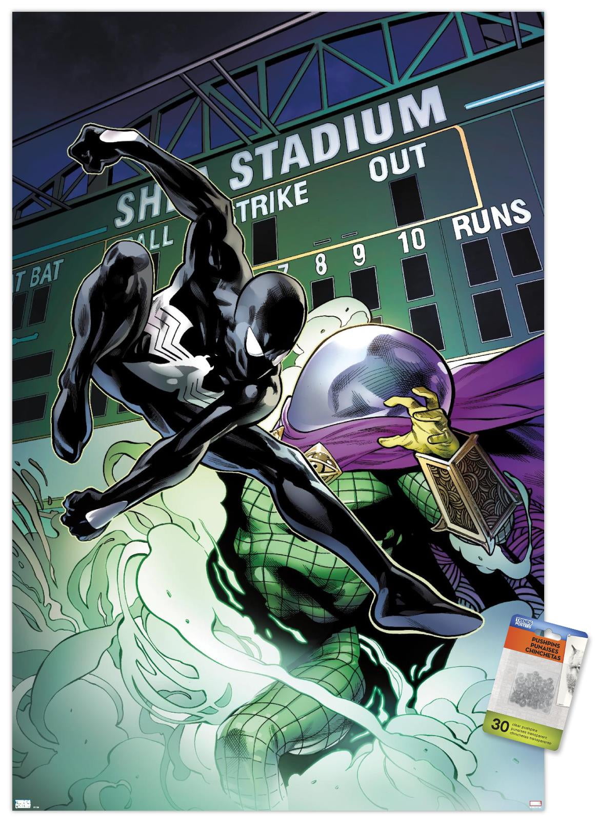 Marvel Comics - Mysterio - Symbiote Spider-Man #5 Wall Poster with ...