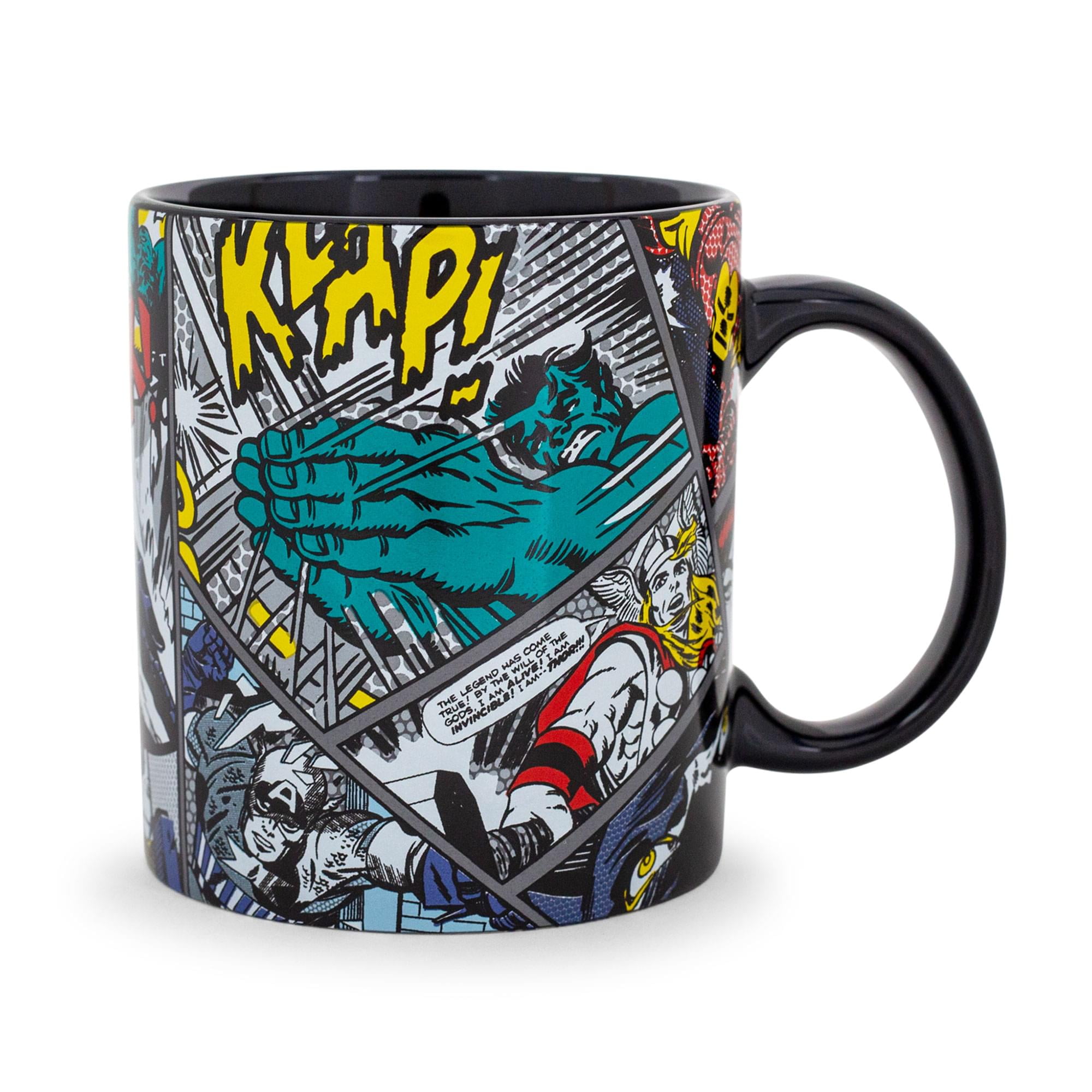 Marvel Comics Panels Ceramic Mug | Holds 20 Ounces - Walmart.com