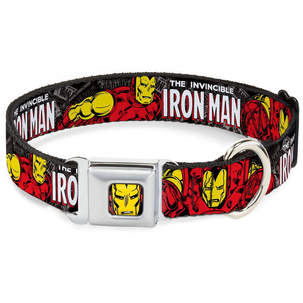 Marvel Comics Pet Collar, Dog Collar Metal Seatbelt Buckle, The ...