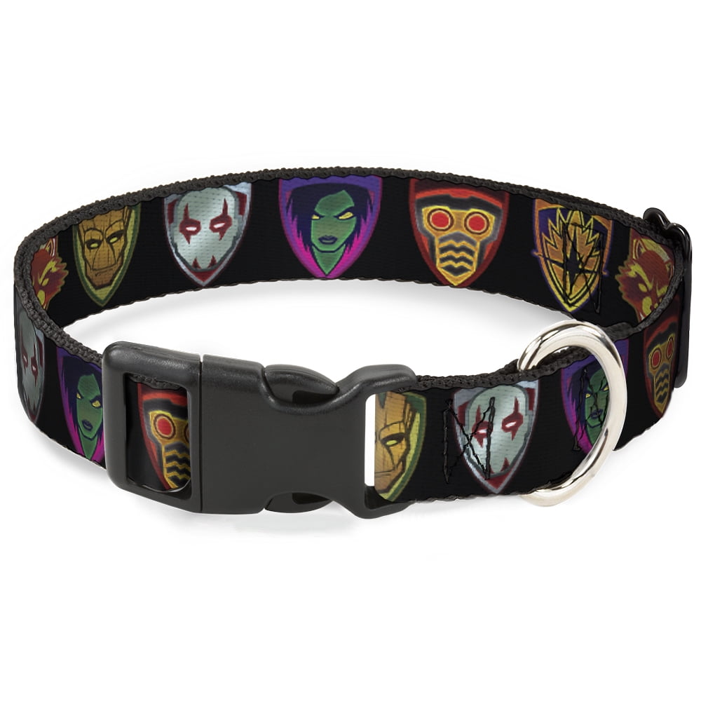 Marvel Comics Pet Collar, Dog Collar Plastic Buckle, Guardians of the ...