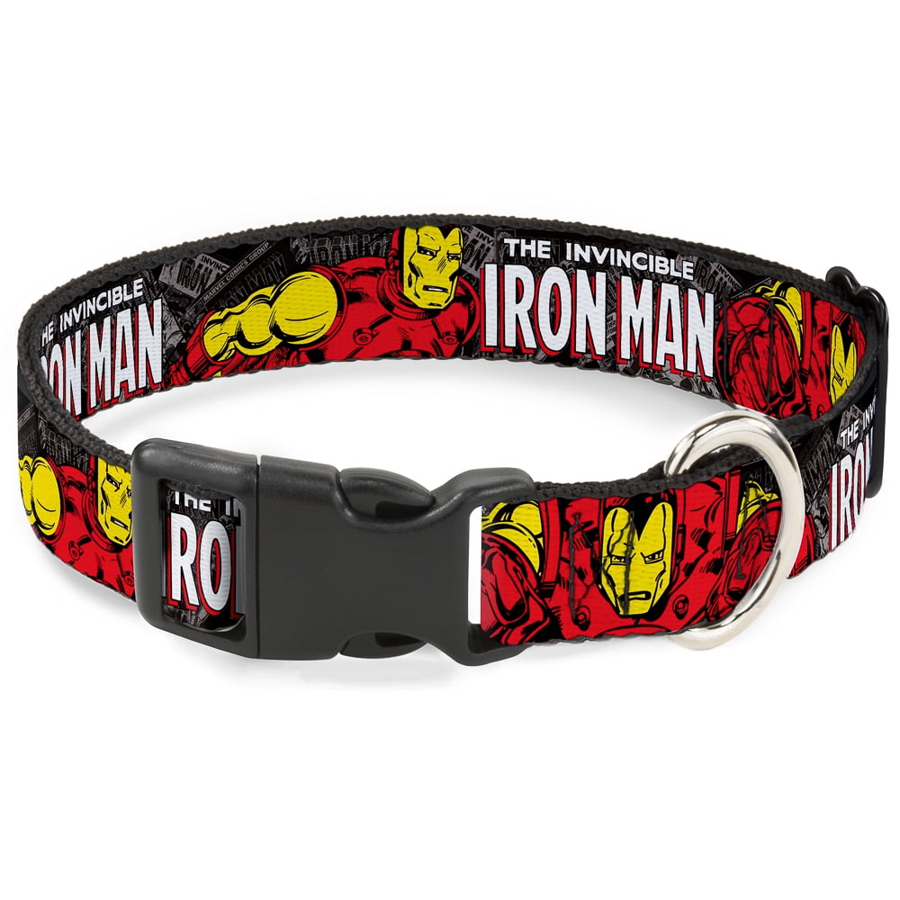 Marvel Comics Pet Collar, Dog Collar Plastic Buckle, The Invincible ...