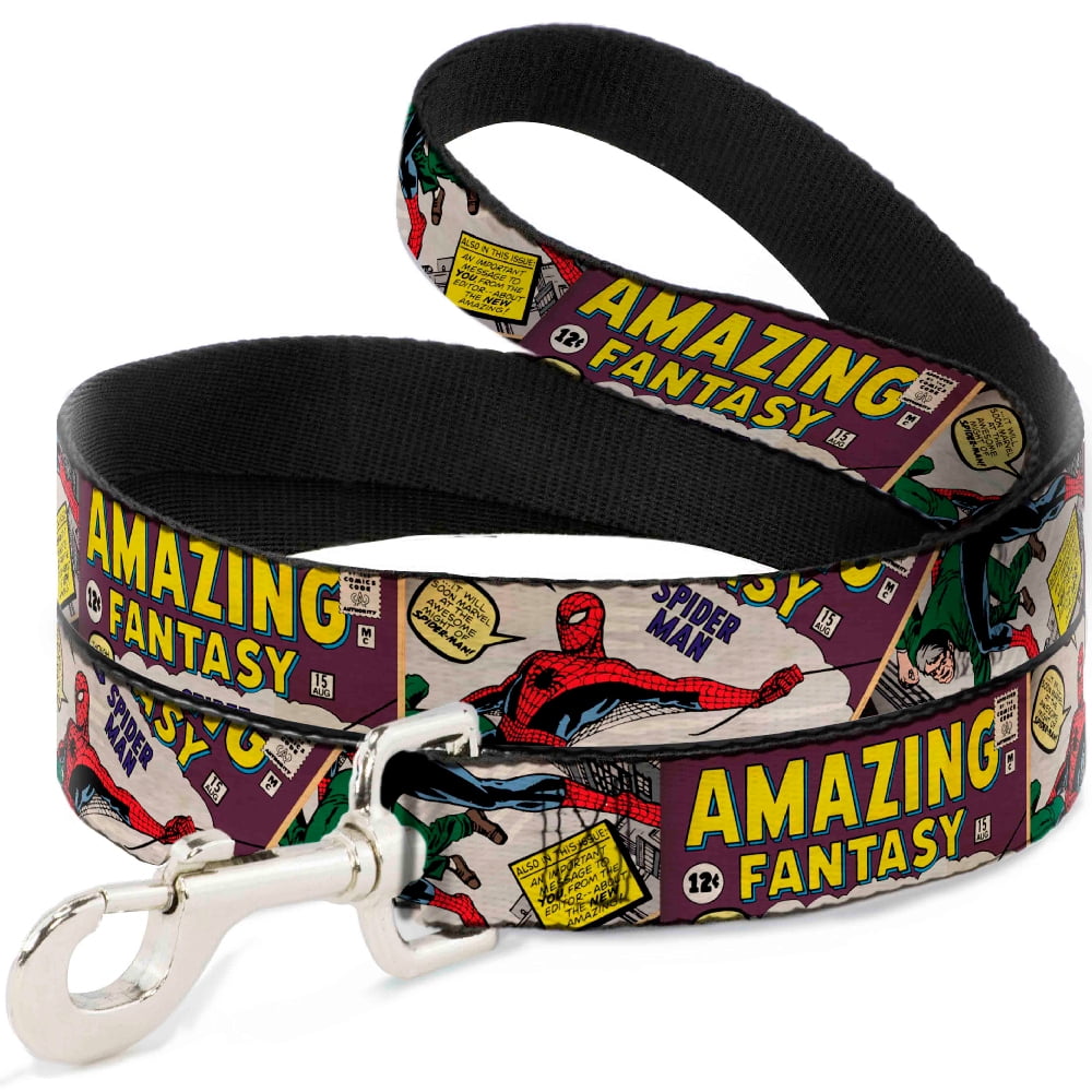 Marvel Comics Pet Leash, Dog Leash, Spider Man Amazing Fantasy Cover ...