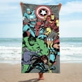 Marvel Comics Ready for Action Beach Bath Towel 28 x 58 inches ...