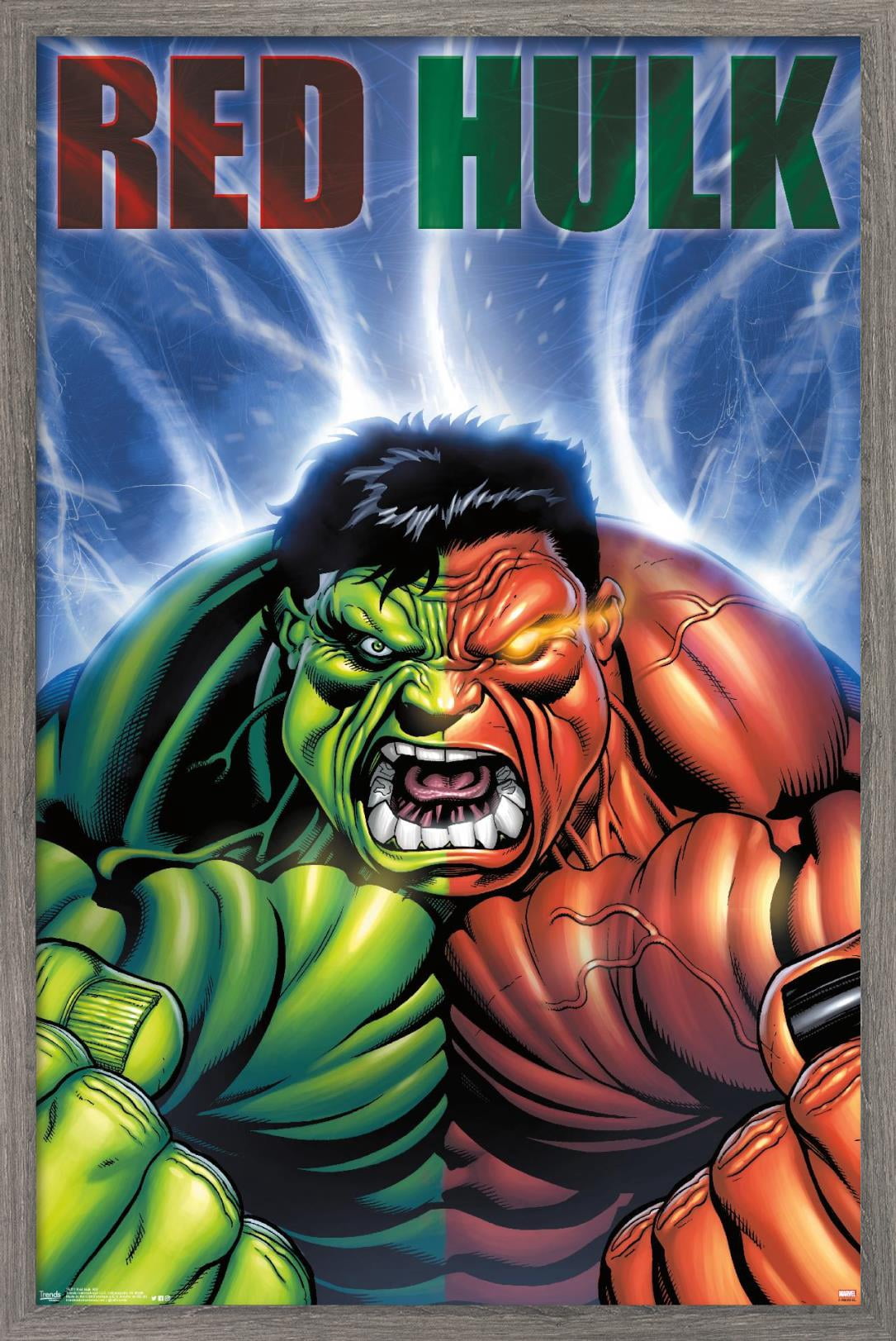 Marvel Comics - Red Hulk - Cover #30 Wall Poster, 14.725" x 22.375 ...