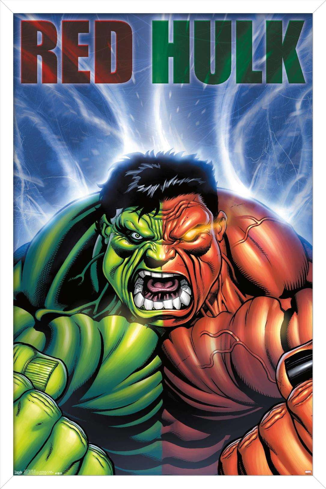 Marvel Comics - Red Hulk - Cover #30 Wall Poster, 14.725" x 22.375 ...