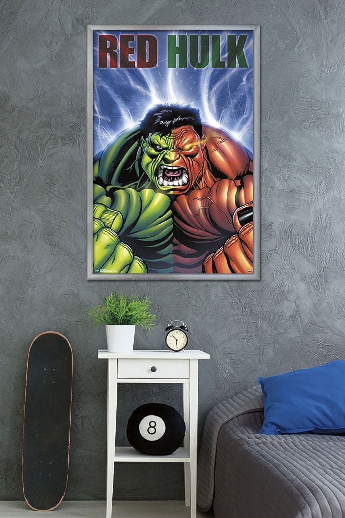 Marvel Comics - Red Hulk - Cover #30 Wall Poster, 22.375" x 34 ...