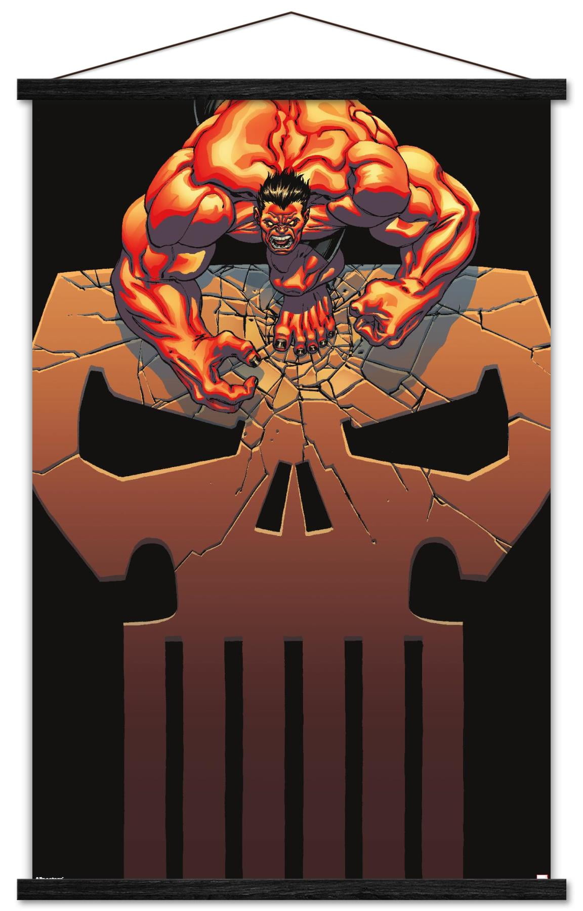 Marvel Comics Red Hulk - Thunderbolts #31 Wall Poster with Magnetic ...