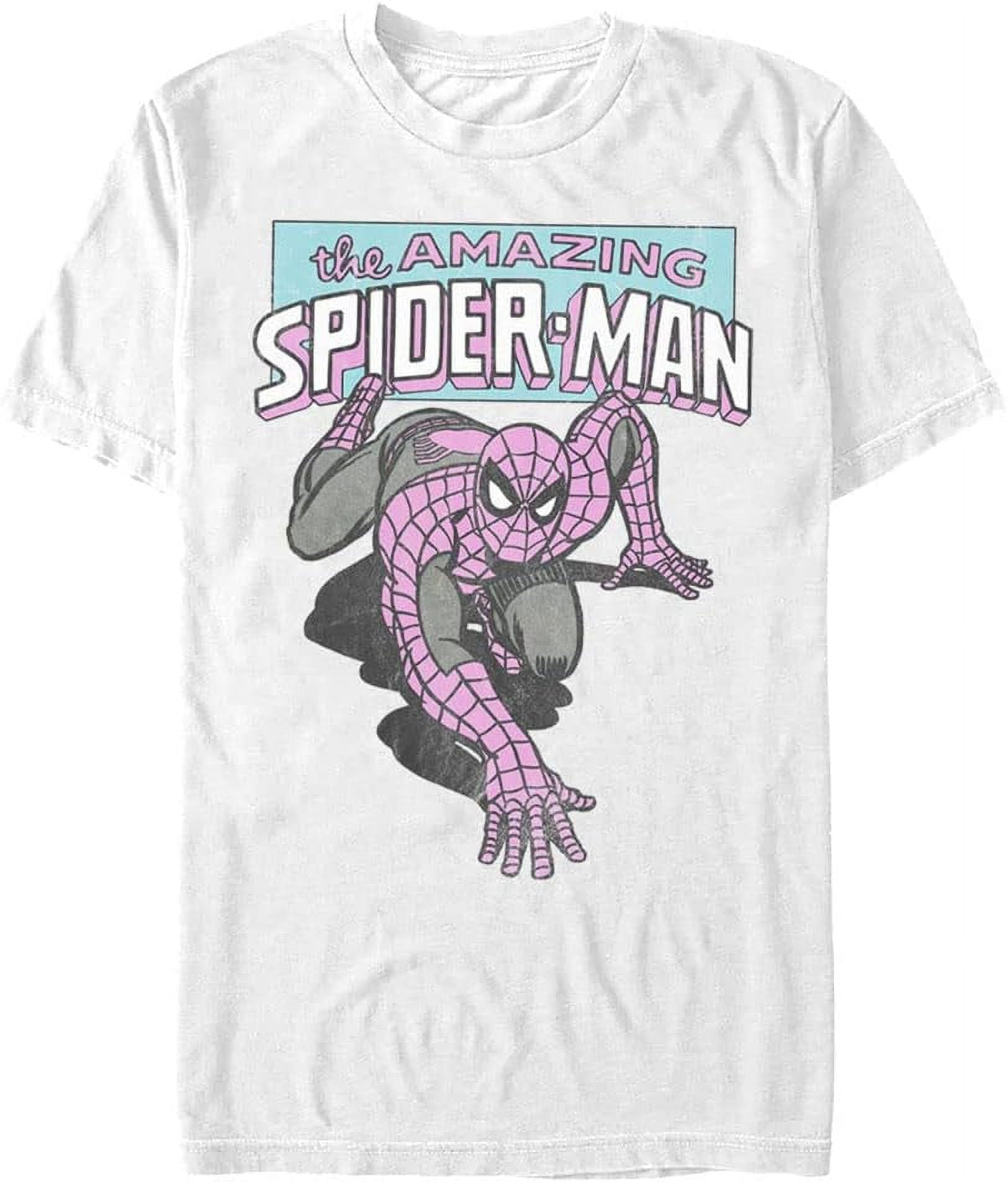 Marvel Comics Retro Classic Amazing Spidey Young Men's Short Sleeve Tee ...