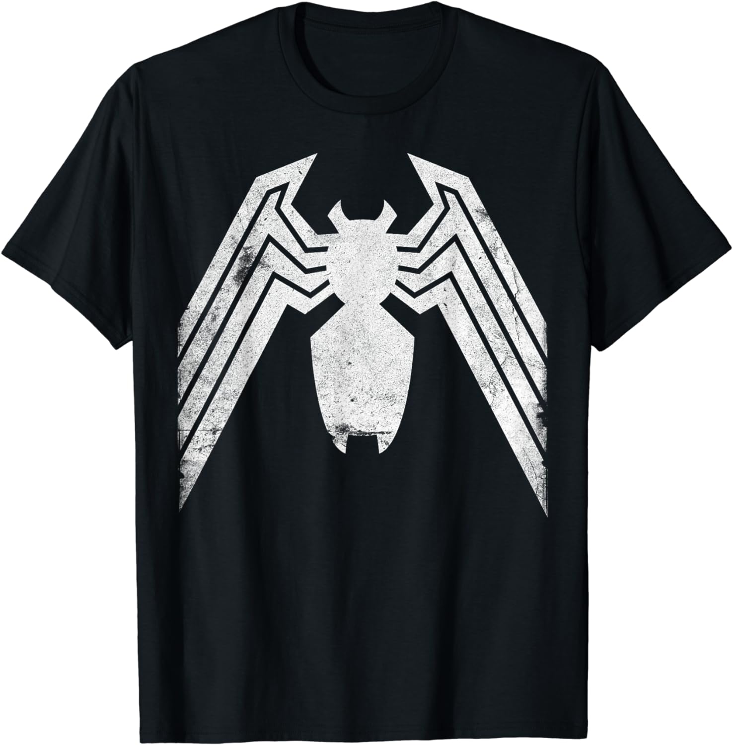 Marvel Comics Retro Classic Venom Distressed Emblem T-Shirt - Walmart.com