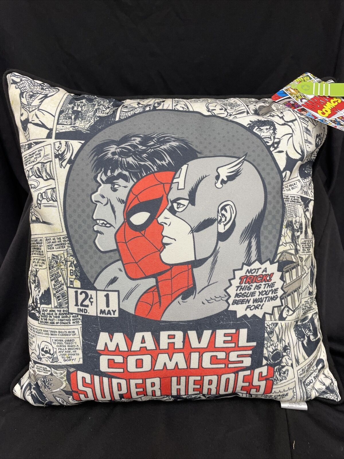 Marvel Comics Retro Super Heroes 18”x18” Pillow - Walmart.com