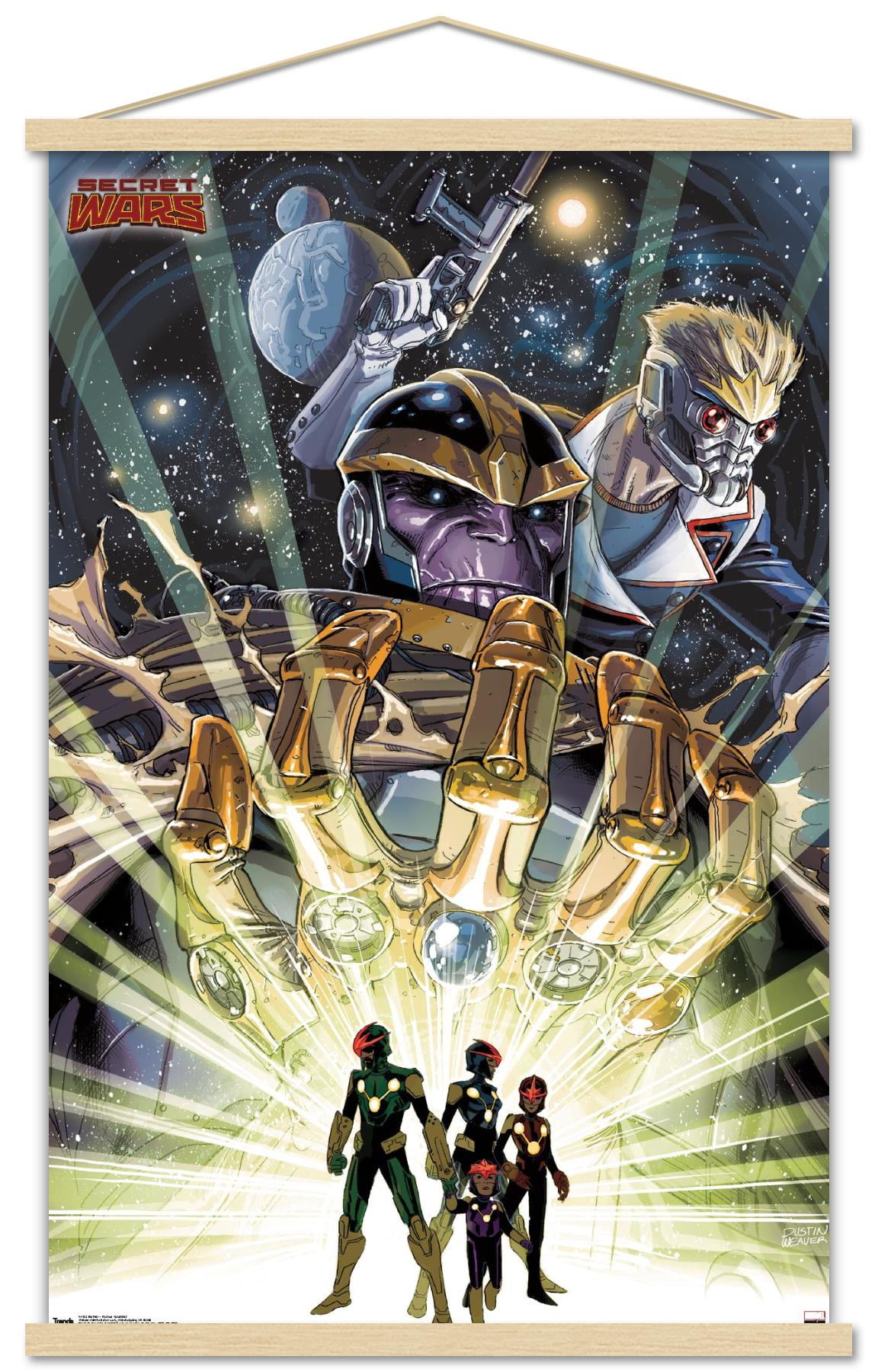Marvel Comics - Secrets Wars - Thanos and the Infinity Gauntlet Wall ...