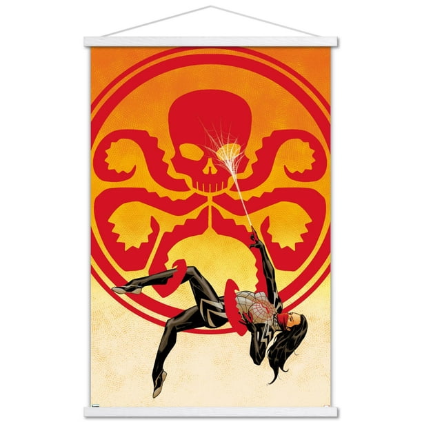 Marvel Comics - Silk - Silk #2 Wall Poster With Wooden Magnetic Frame