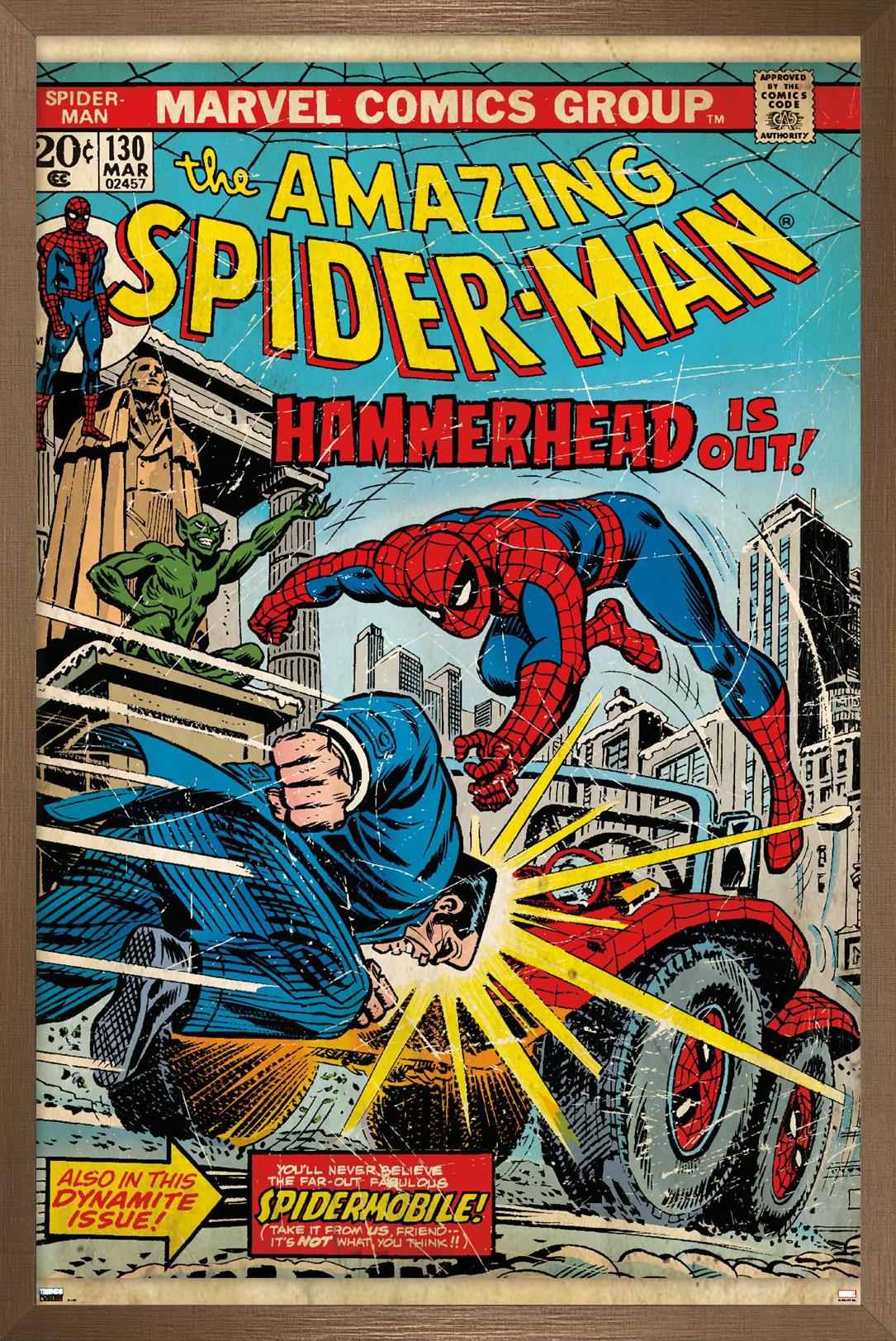 Marvel Comics Spider-Man - Amazing Spider-Man #130 Wall Poster, 22.375 ...