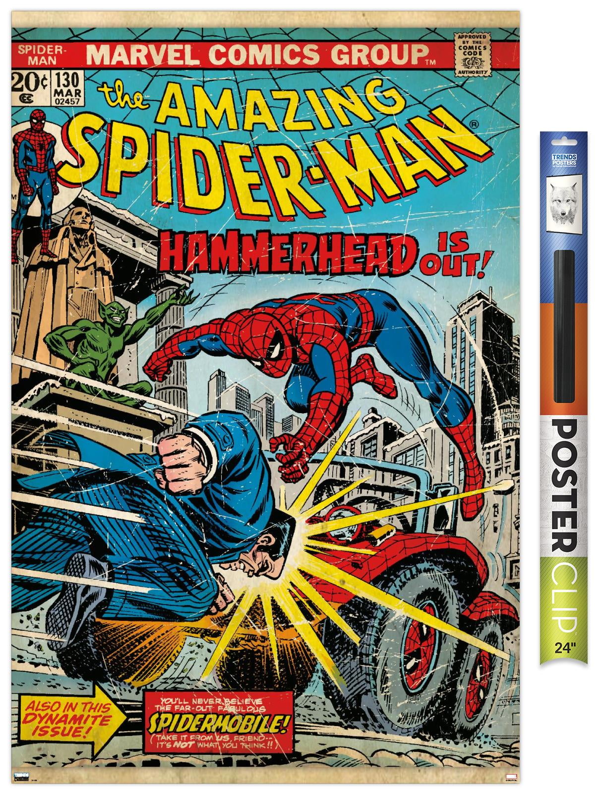 Marvel Comics Spider-Man - Amazing Spider-Man #130 Wall Poster, 22.375 ...