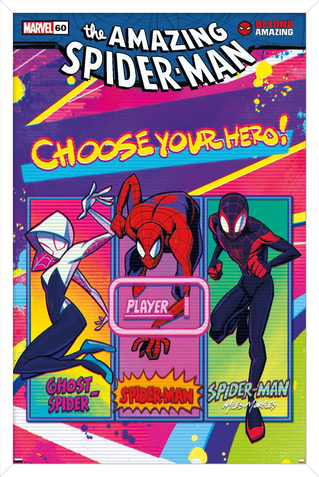 Marvel Comics - Spider-Man: Beyond Amazing - Choose Your Hero Wall ...