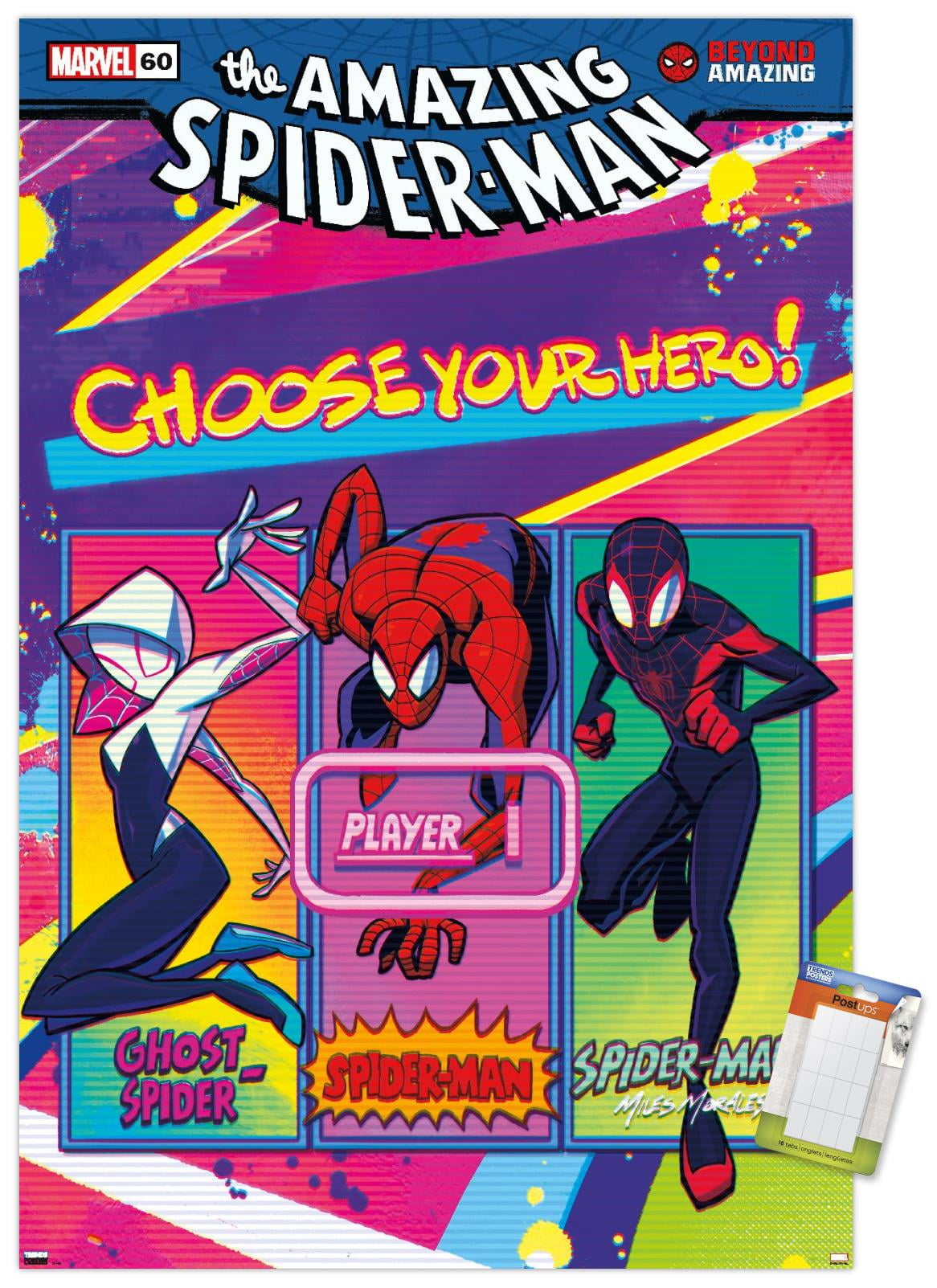 Marvel Comics - Spider-Man: Beyond Amazing - Choose Your Hero Wall ...