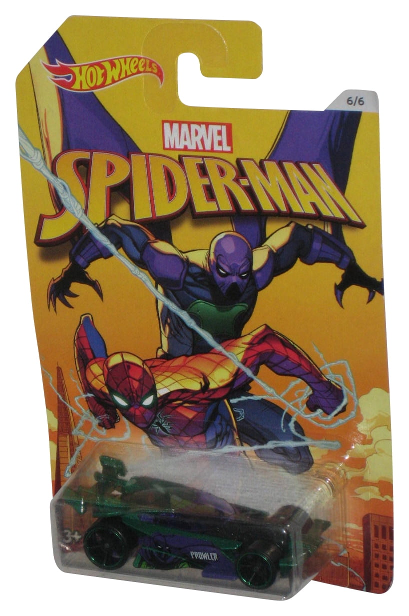 Marvel Comics Spider-Man Drift King (2016) Hot Wheels Die-Cast Toy Car ...