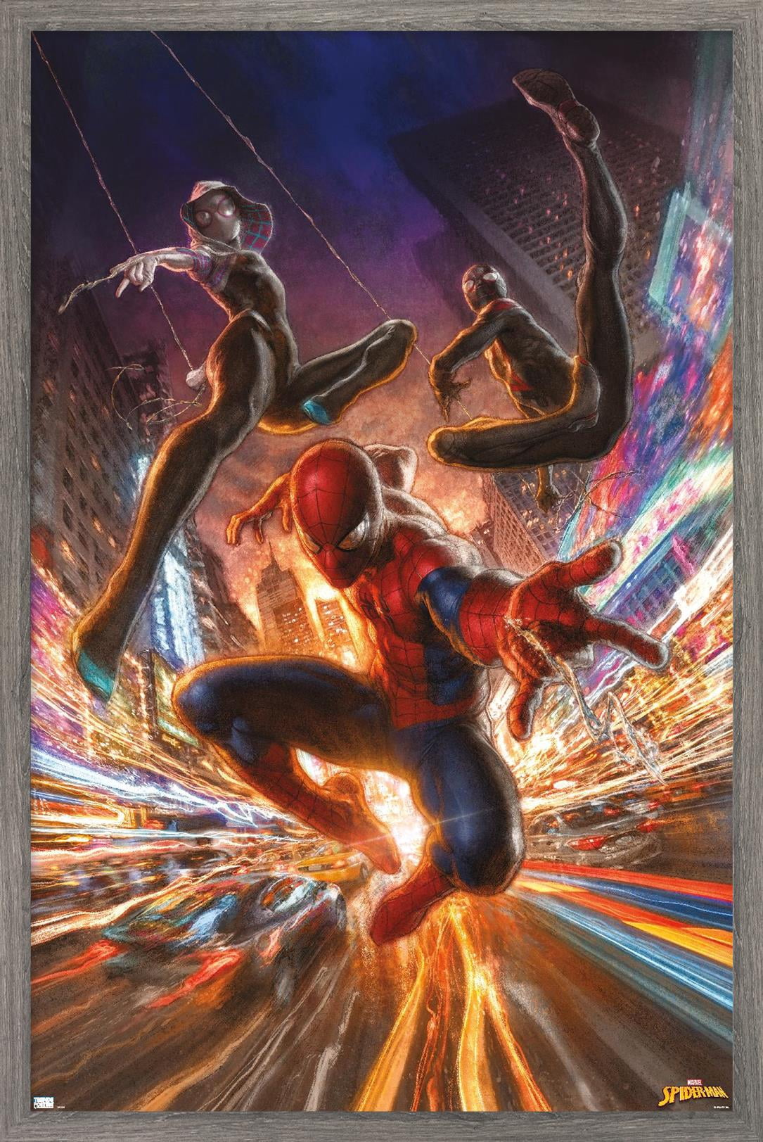 Marvel Comics Spider-Man - Gallery Edition Group Wall Poster, 14.725" x ...