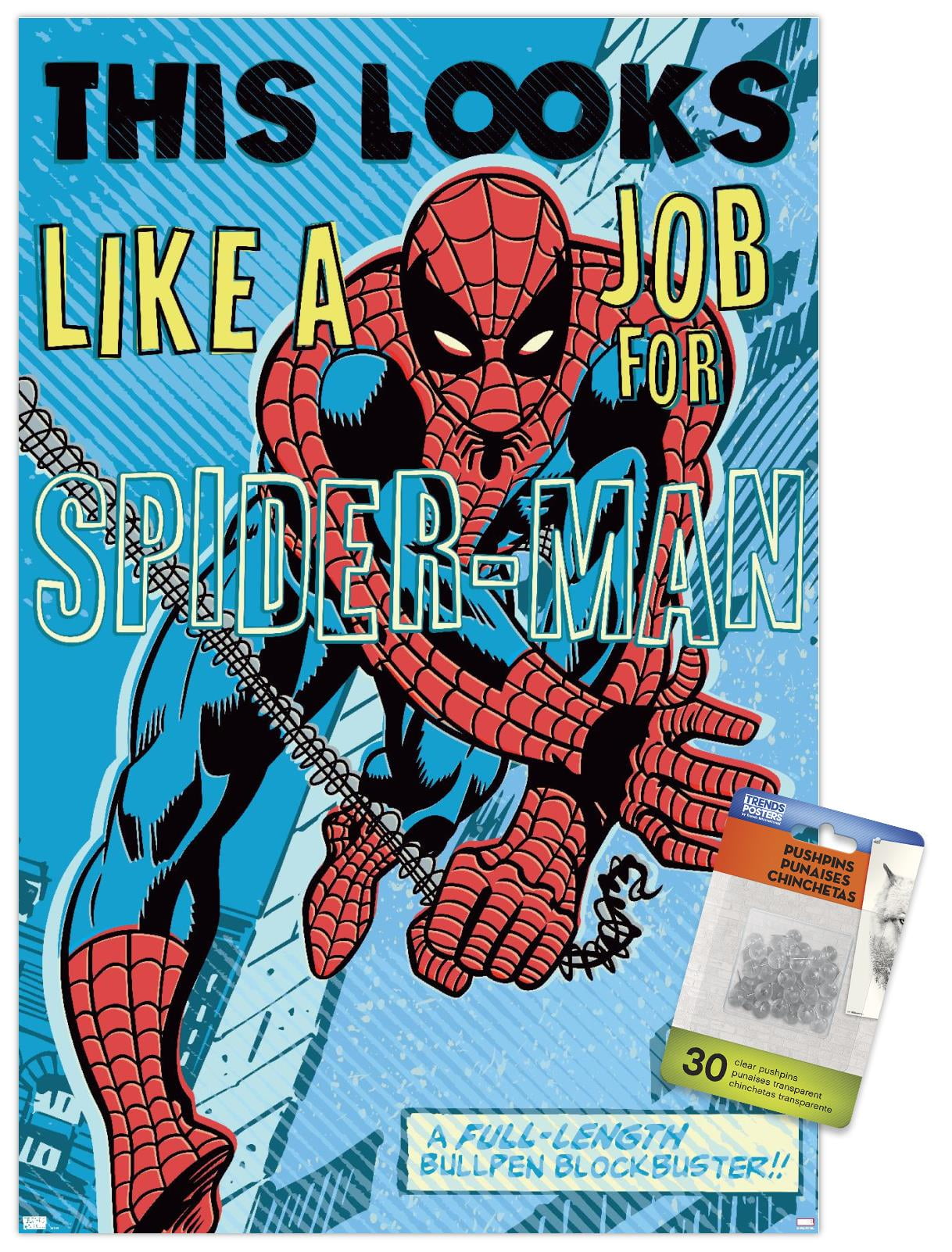Marvel Comics Spider-Man - Looks Like A Job Wall Poster with Push Pins ...