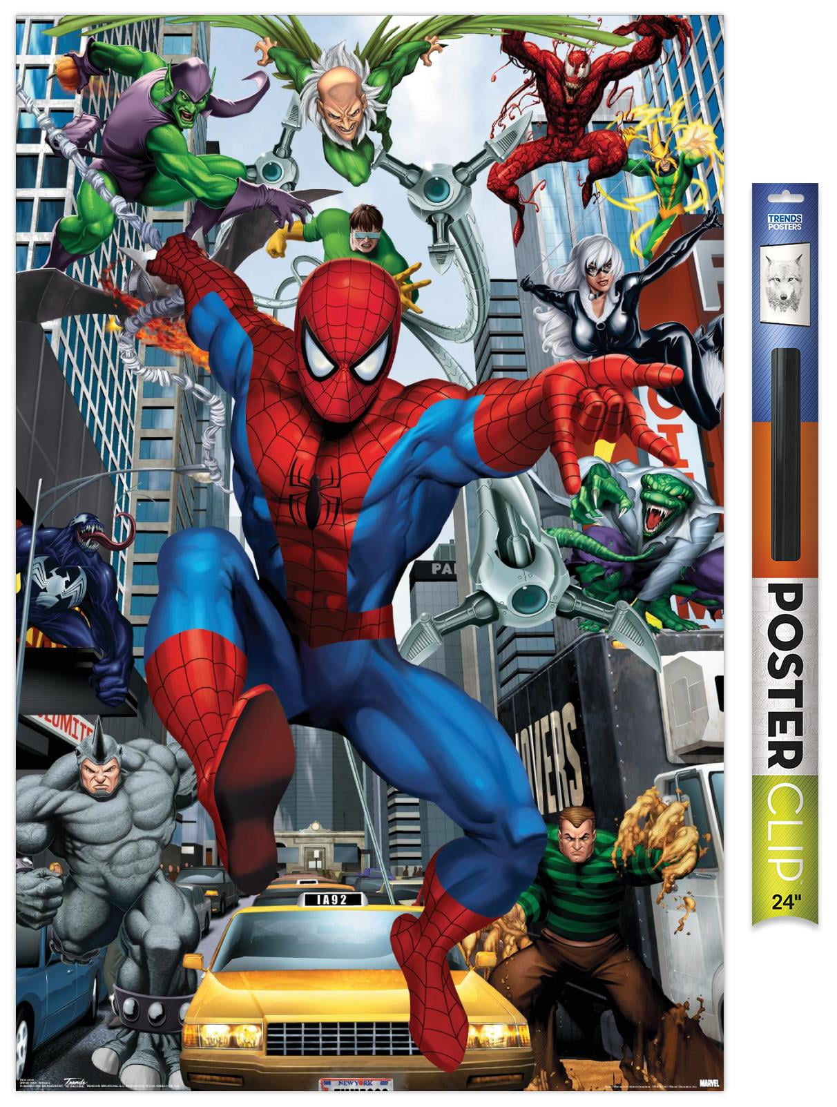 Marvel Comics - Spider-Man - Rogues Wall Poster, 22.375" x 34 ...