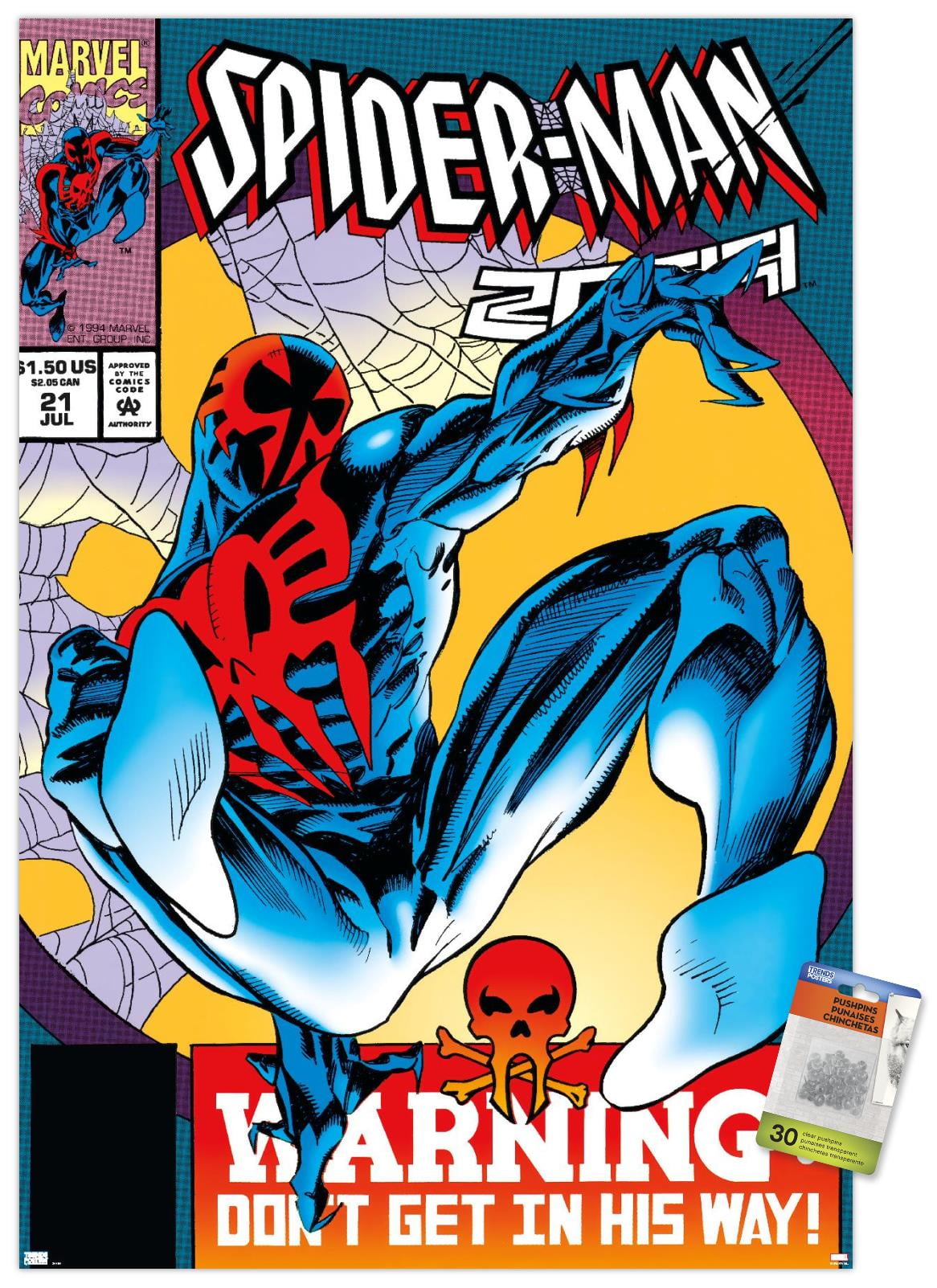 Marvel Comics Spider-Man - Spider-Man 2099 #21 Wall Poster with ...