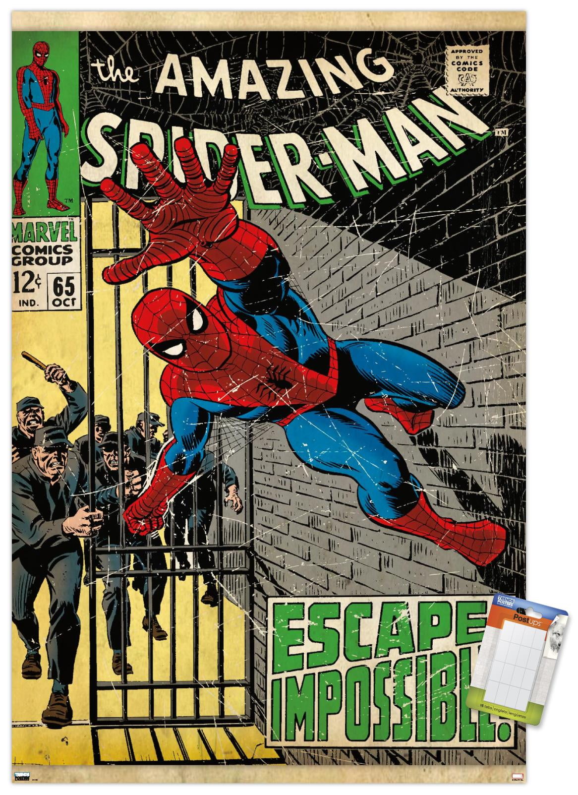 Marvel Comics Spider-Man - The Amazing Spider-Man #65 Wall Poster, 22. ...