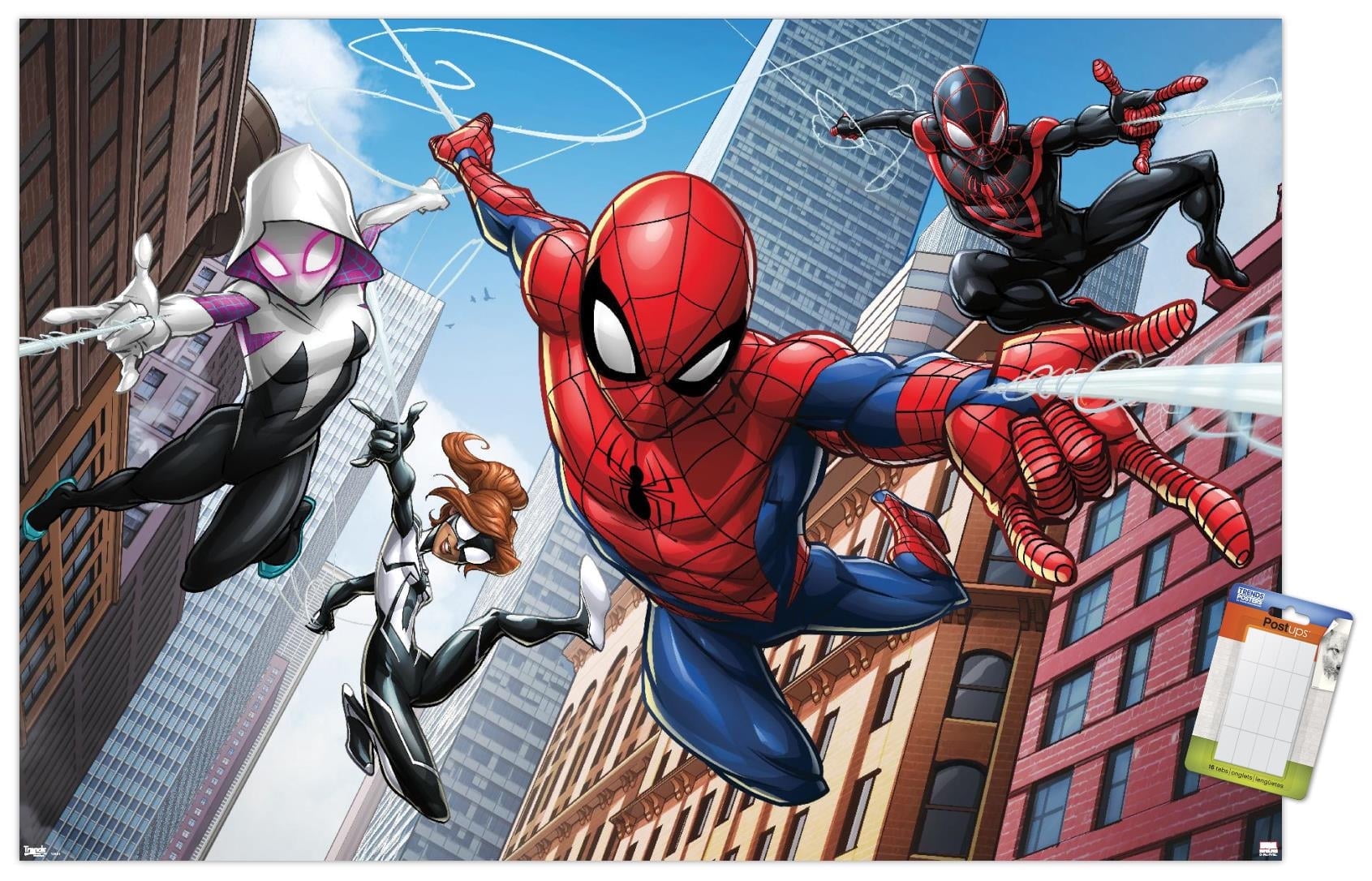 Marvel Comics - Spider-Man - Web Heroes Wall Poster, 14.725" x 22.375 ...