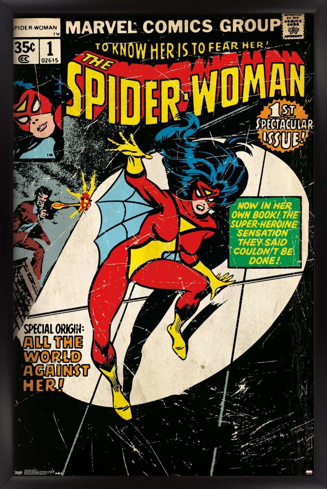 Marvel Comics - Spider-Woman - Cover #1 Wall Poster, 14.725" x 22.375 ...