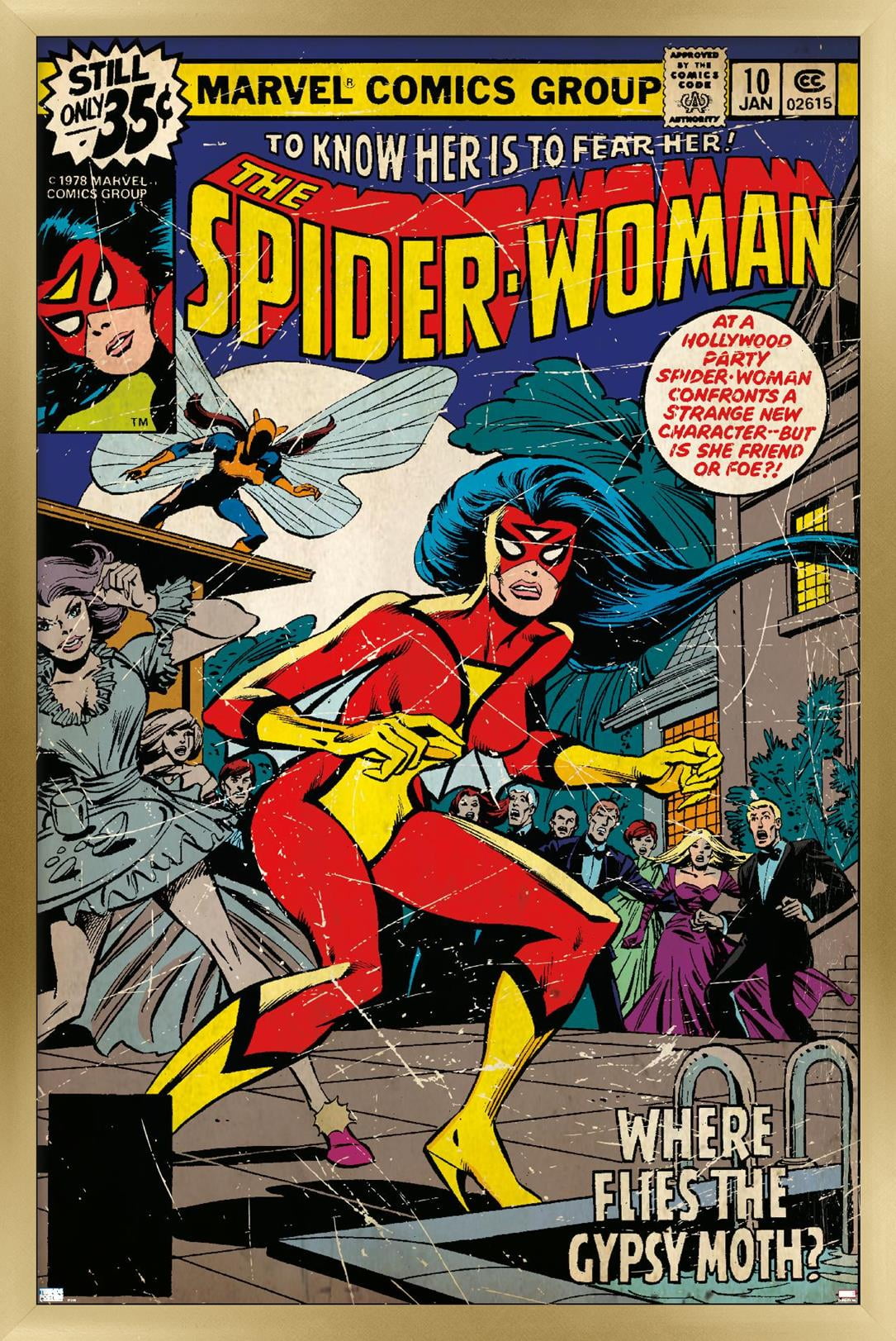 Marvel Comics - Spider-Woman - Spider-Woman #10 Wall Poster, 22.375" x ...