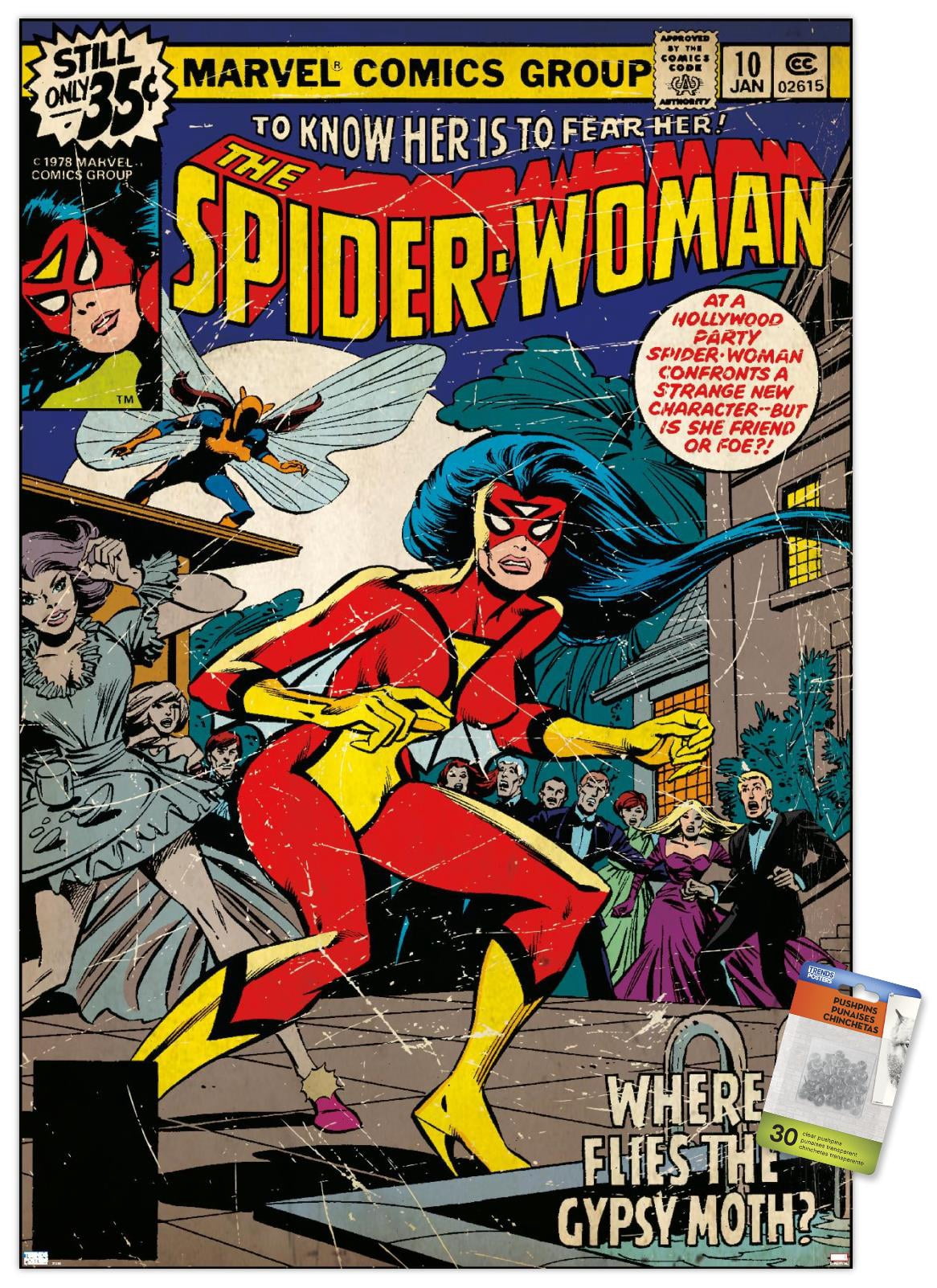Marvel Comics - Spider-Woman - Spider-Woman #10 Wall Poster with ...