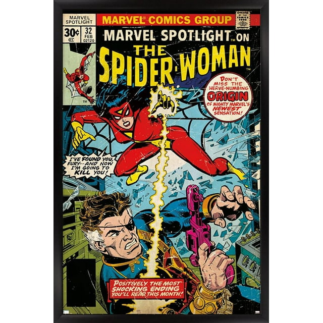 Marvel Comics - Spider-Woman - Spider-Woman #32 Wall Poster, 22.375" x ...