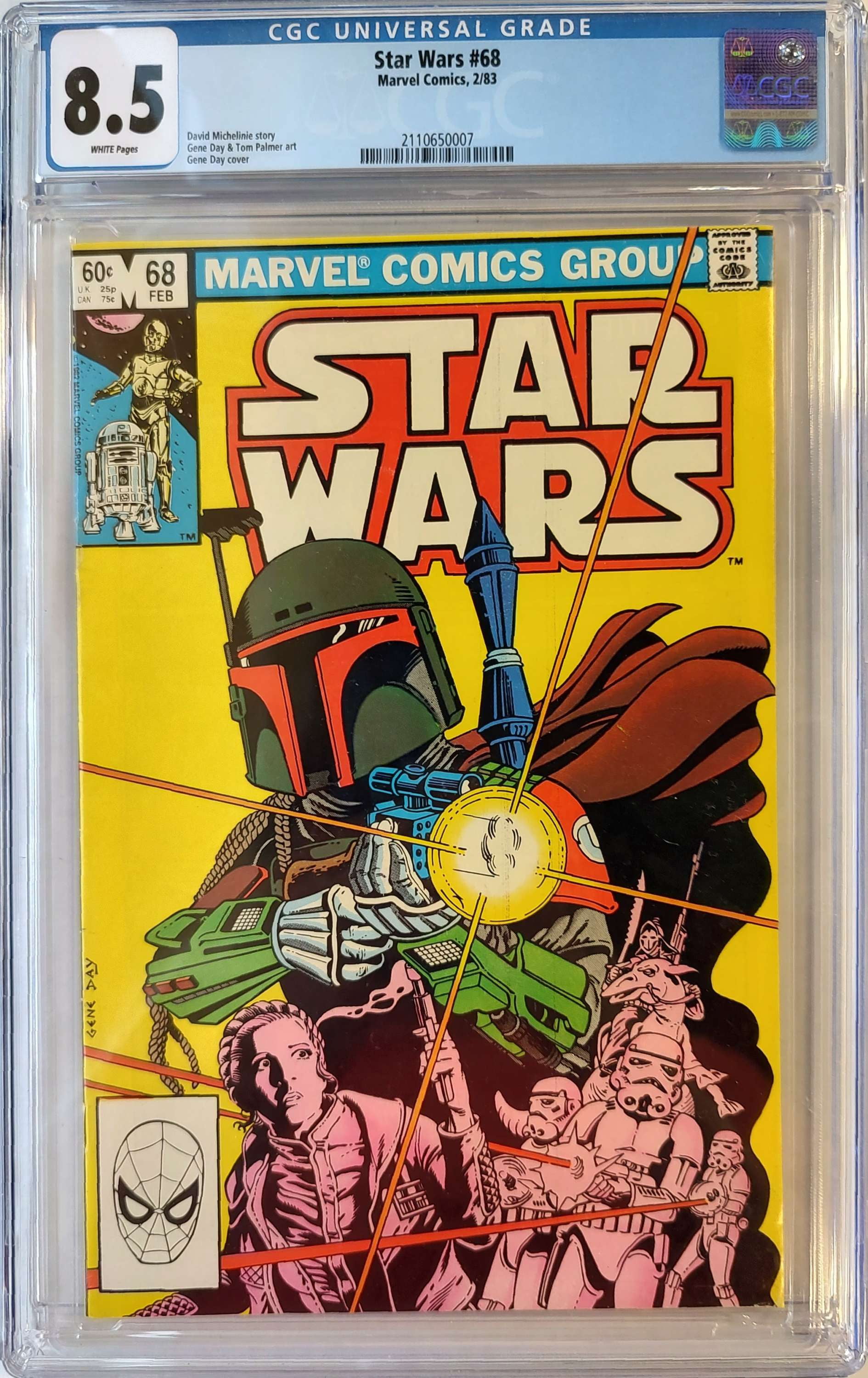 Marvel Comics Star Wars #68 CGC 8.5 Graded (Gene Day Cover) - Walmart.com