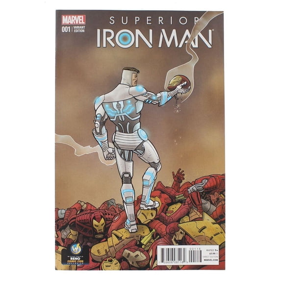 Marvel Comics Superior Iron Man #001 Wizard World Reno 2014 Exclusive ...