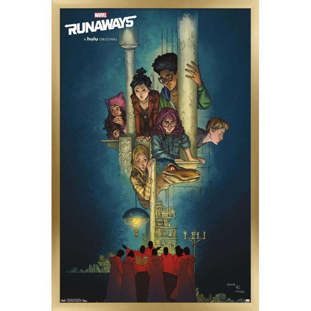 Marvel Comics TV - The Runaways - Comic One Sheet Wall Poster, 22.375 ...