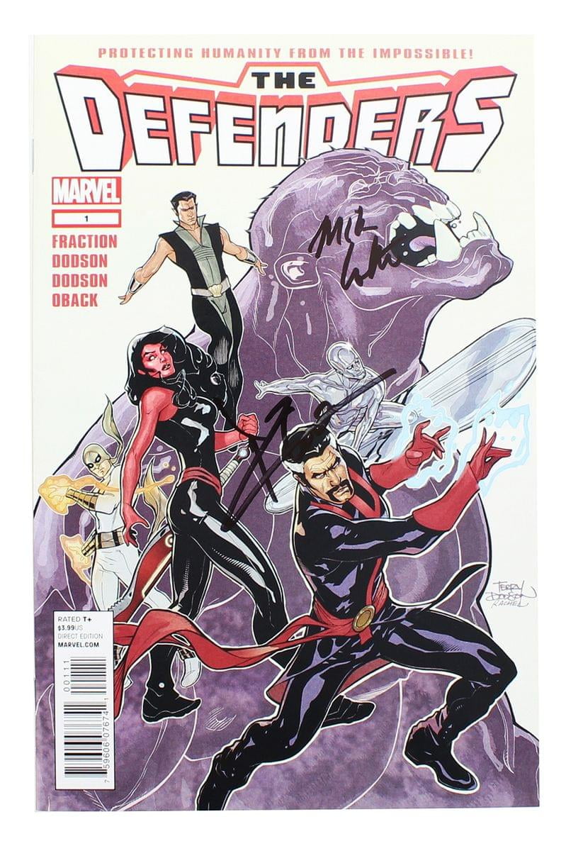 Marvel Comics The Defenders #1 | AUTOGRAPHED - Walmart.com