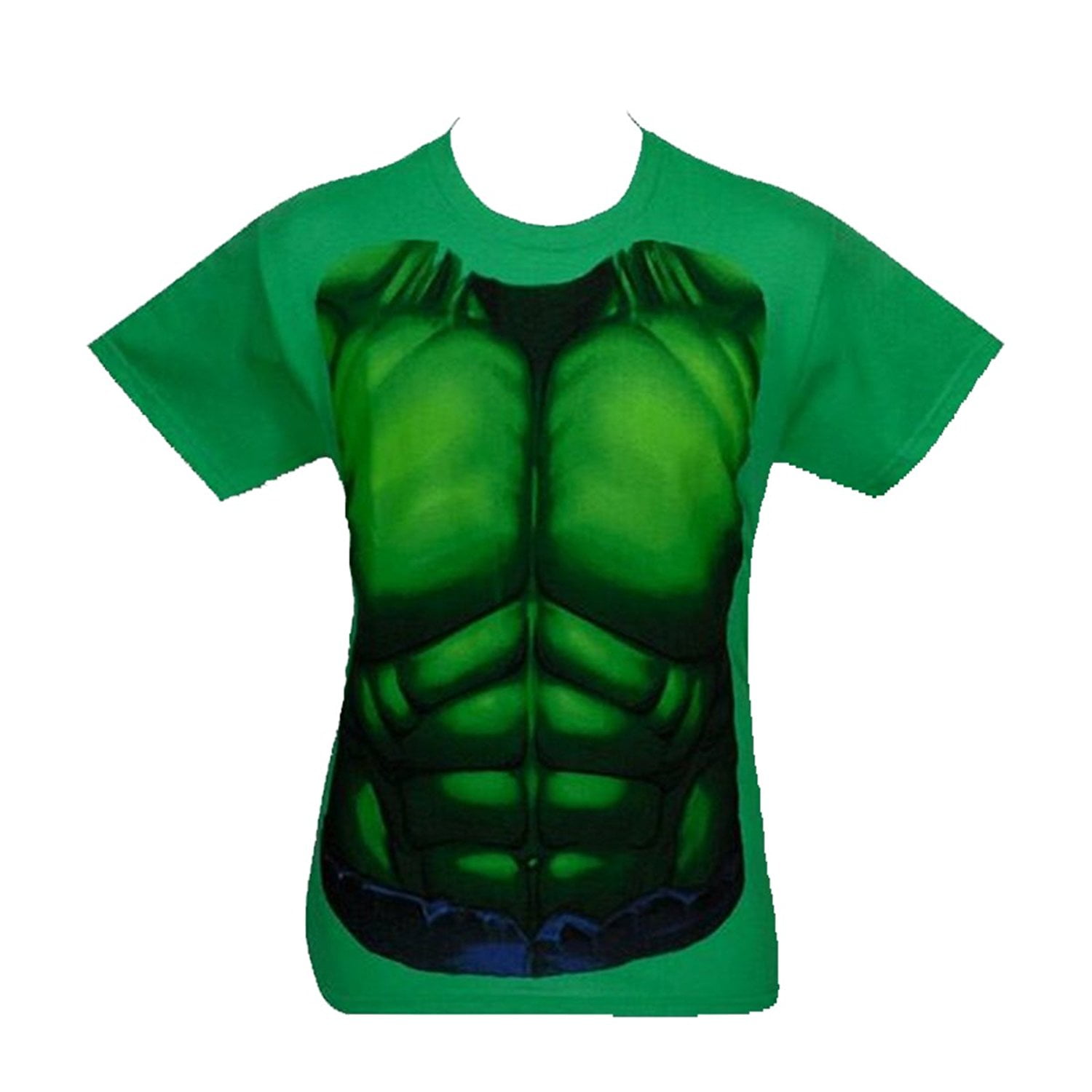 Marvel Comics The Incredible Hulk Green Costume T-Shirt - Walmart.com