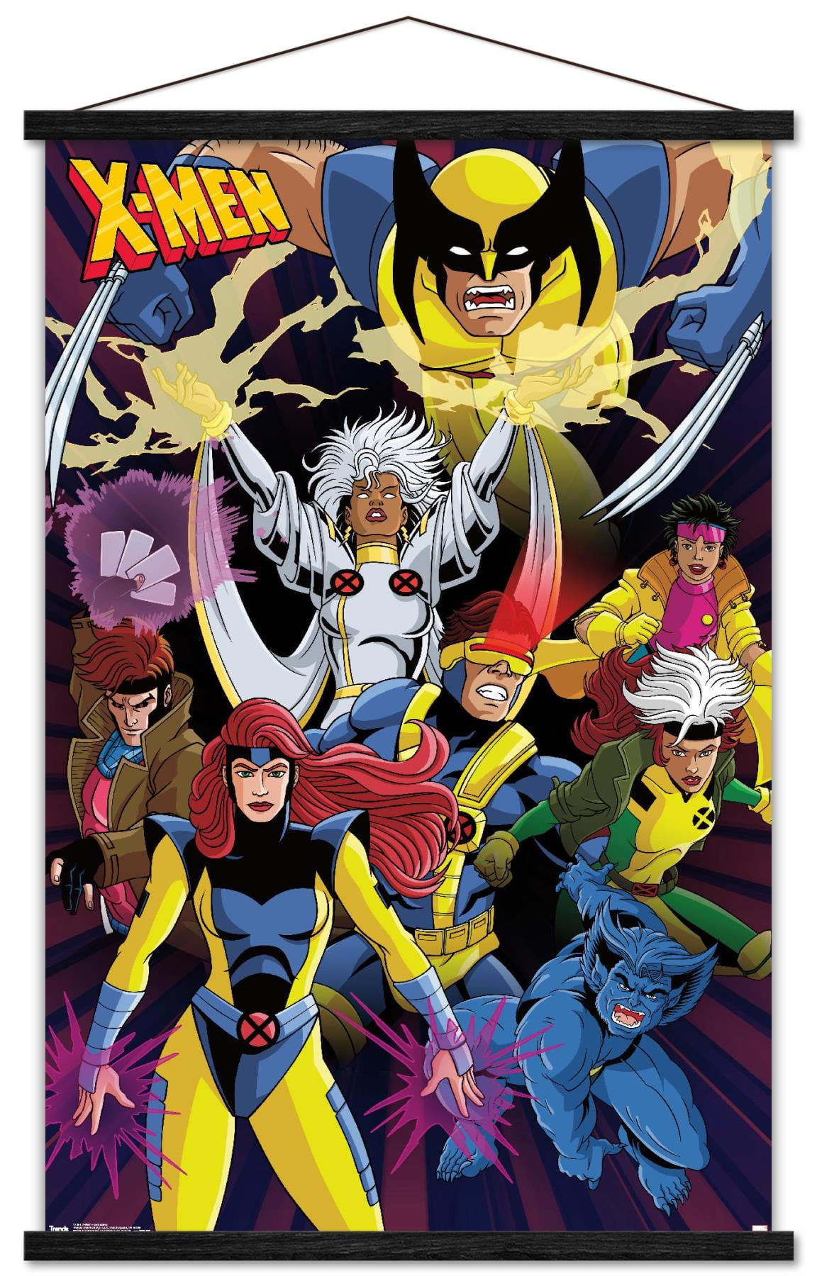 Marvel Comics The X-Men - Awesome Wall Poster with Magnetic Frame, 22. ...