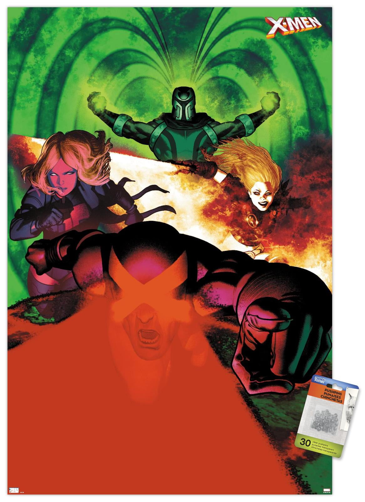 Marvel Comics - The X-Men - Emma Frost Magneto Magik Cyclops Wall ...