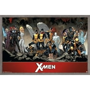 Marvel Comics - The Marvel Lineup Wall Poster, 22.375" x 34", Framed ...