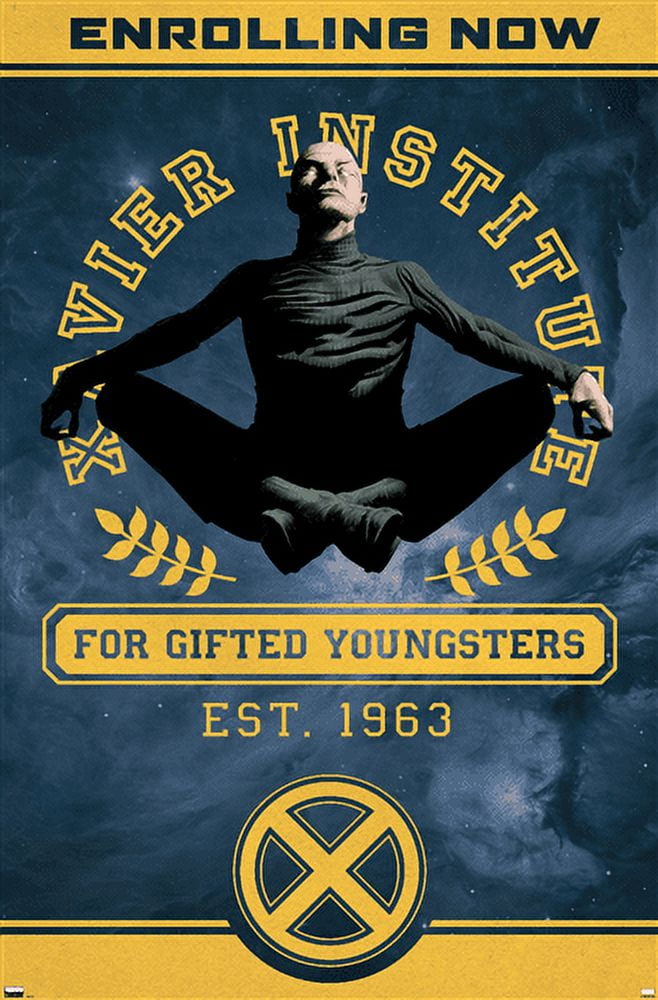 Marvel Comics - The X-Men - XaVier Institute Wall Poster, 14.725" x 22. ...